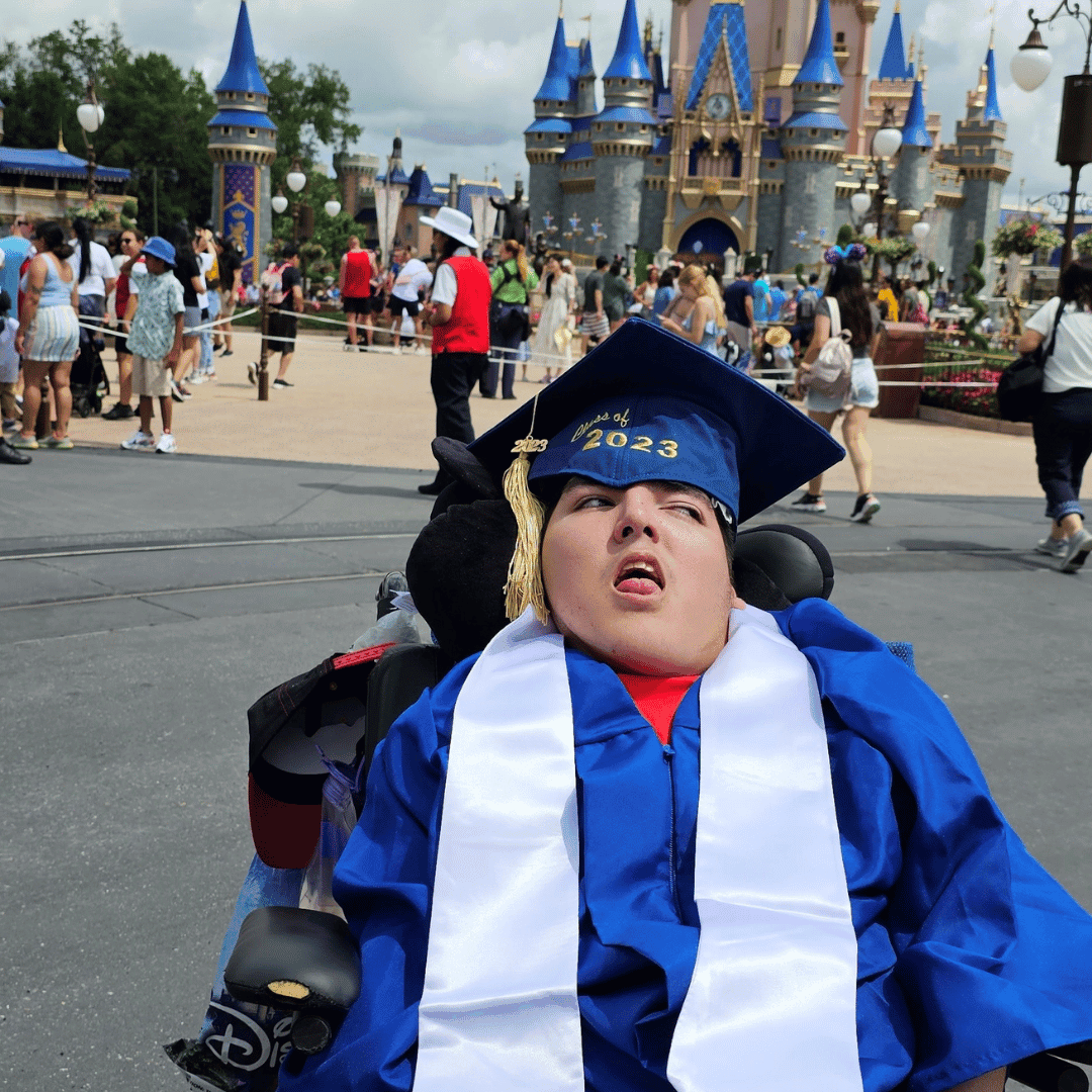 Eleazar Celebrates Graduation at Disney - Sunshine Foundation